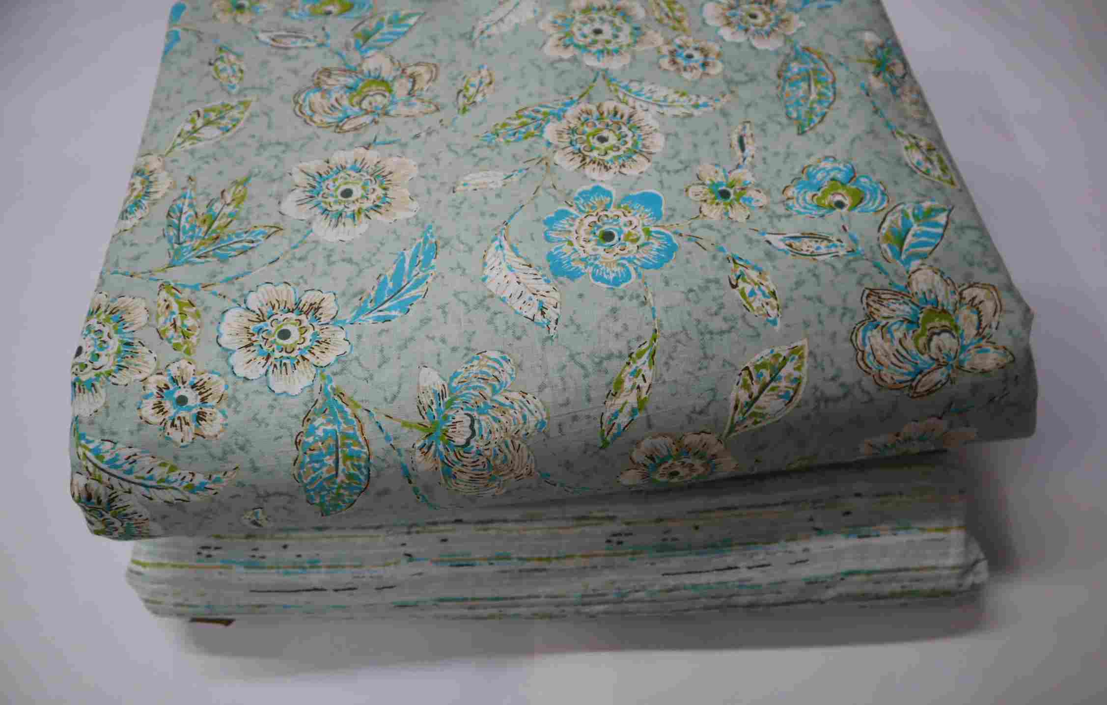 Buy Printed Pure Cotton Fabric Online For Kurtis