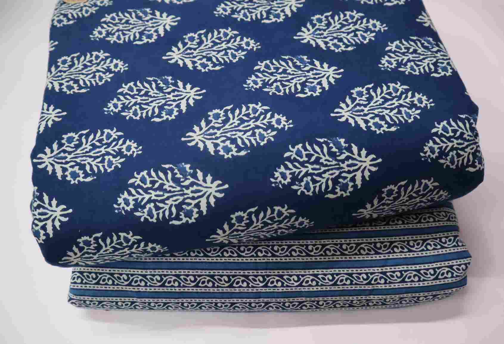 Buy Printed Pure Cotton Fabric Online For Kurtis