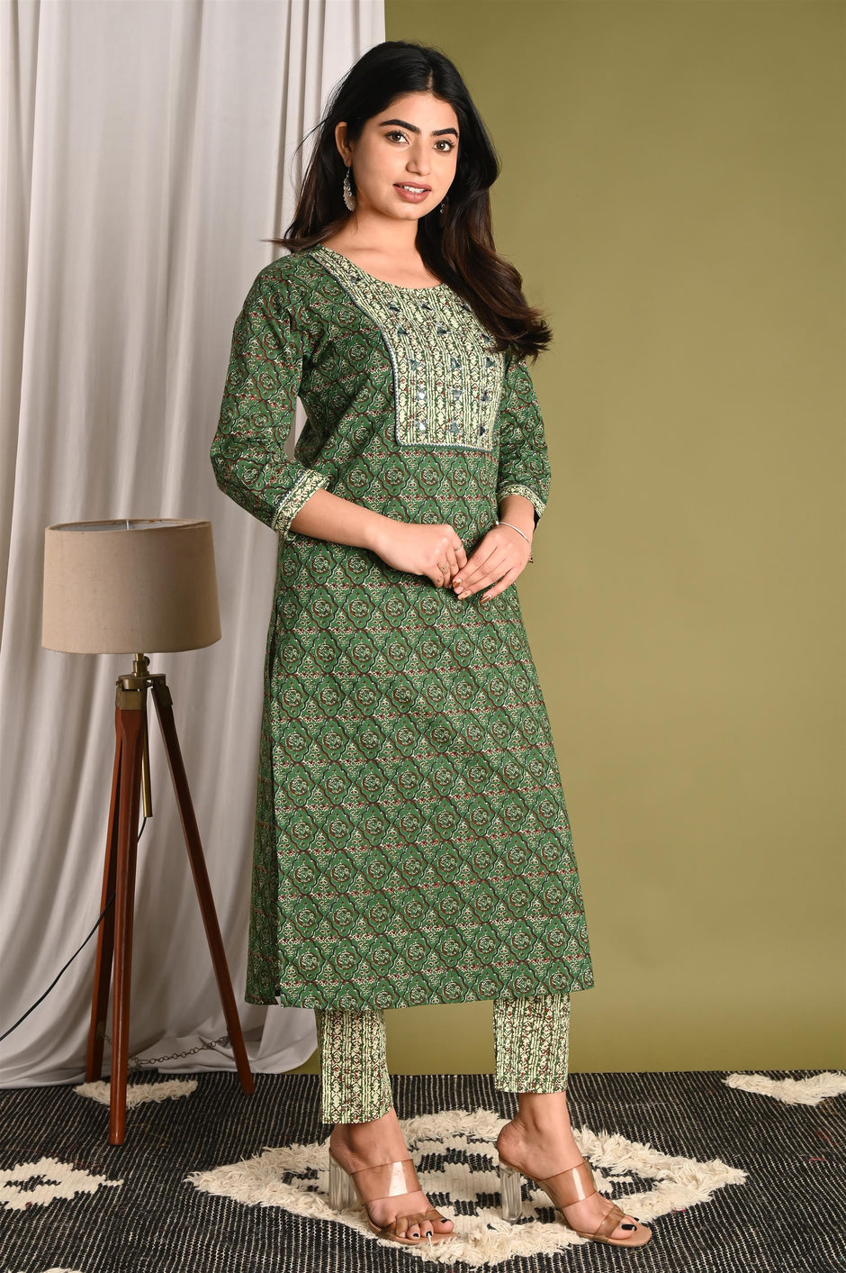 Cotton Kurtis With Pant For Women